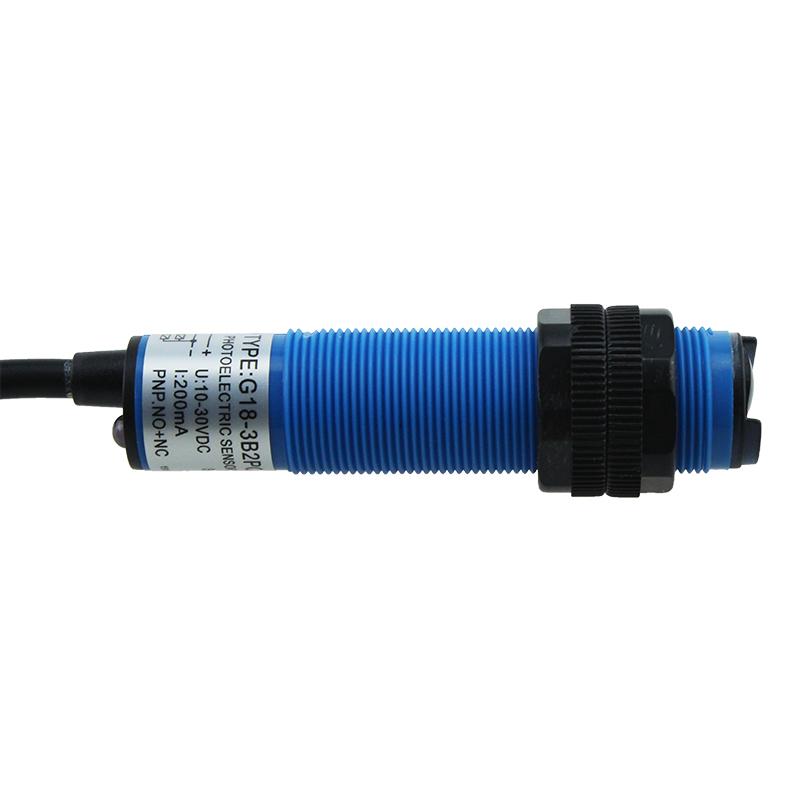 G18-3B2PC Retroreflective Photoelectric Digital Beam Photocell Sensor ...
