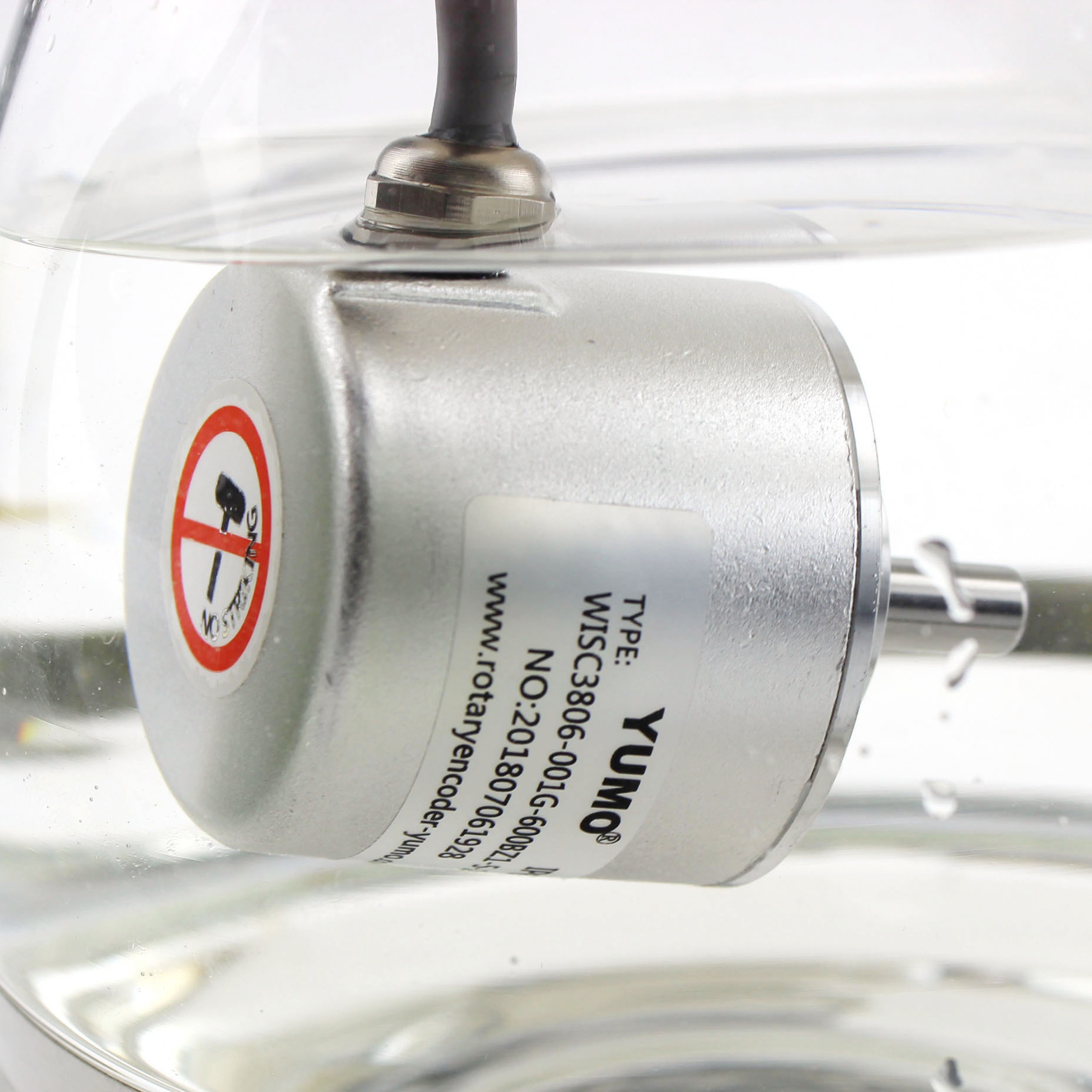WISC3806 IP65 Waterproof Solid Shaft Incremental Rotary Encoder, China ...