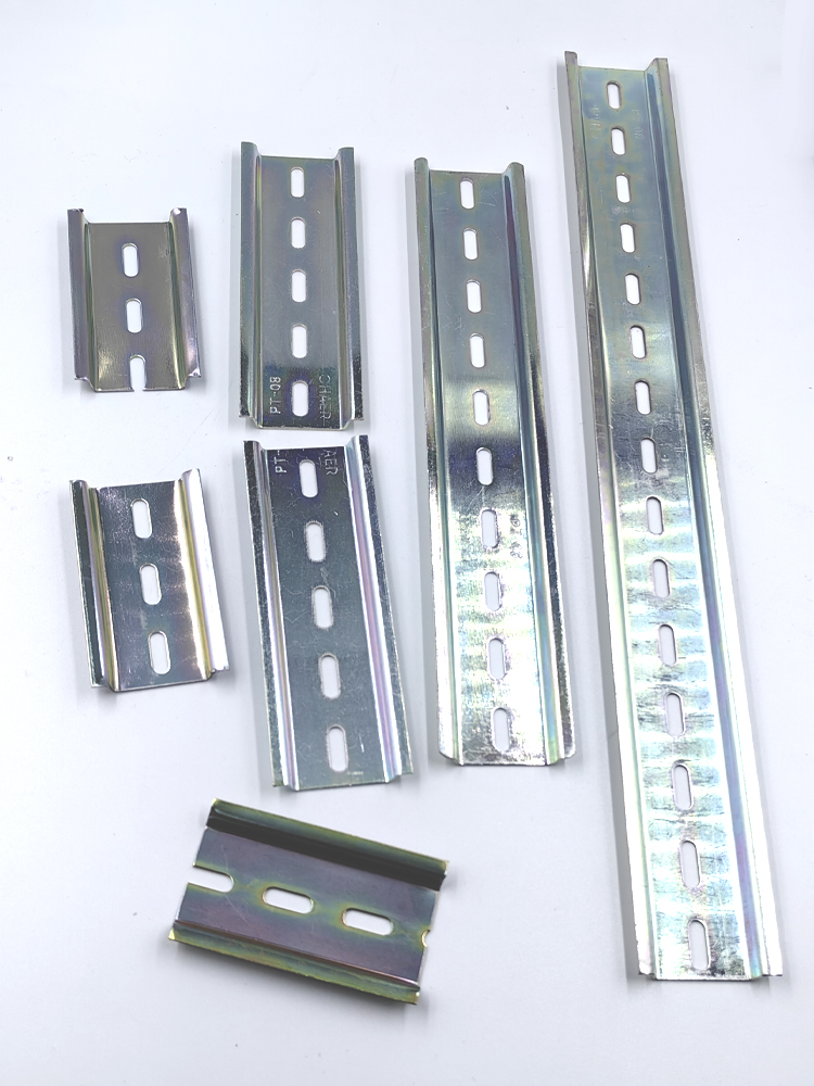 20cm C45 Guide Rail 35mm MCB Wiring Terminal DZ47 Circuit Breaker Iron ...