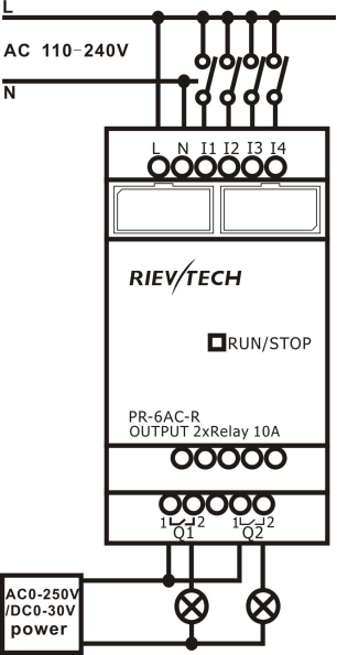Programmable Relay Micro PLC PR6 Series Small Relay with Mini PLC ...