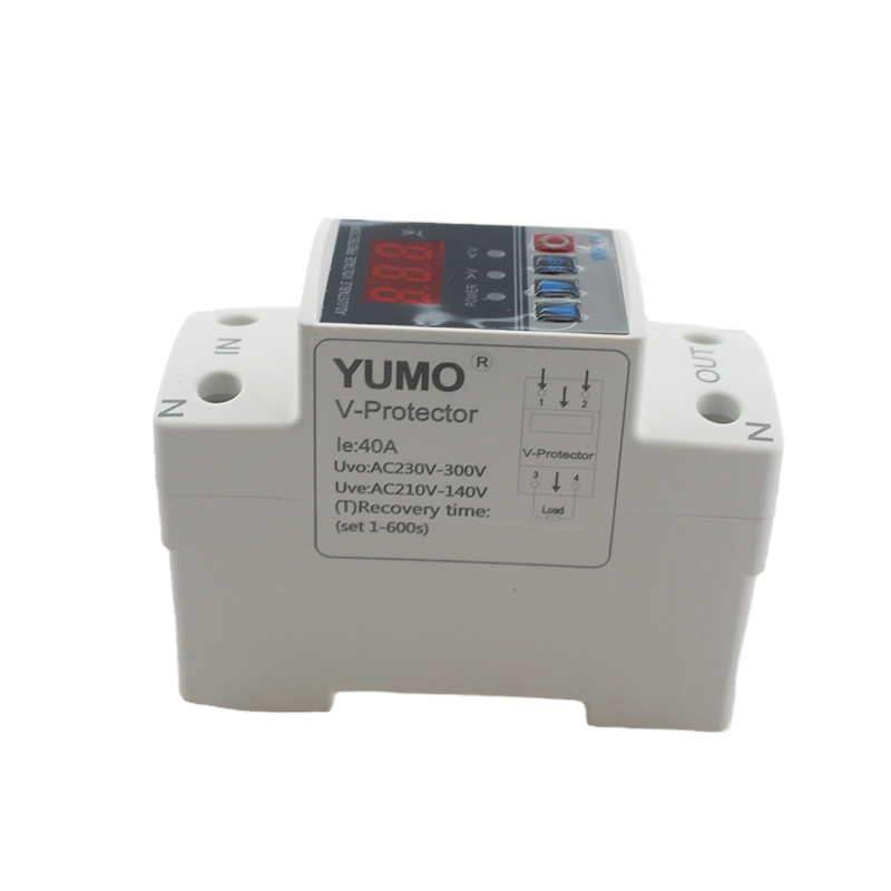 YUMO NP2-V OVERVOLTAGE AND UNDERVOLTAGE PROTECTOR 40/63A 80~350VAC ...
