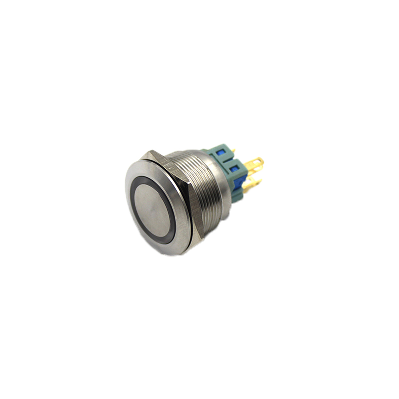 25mm IP67 Momentary metal push button push button starter switch ...