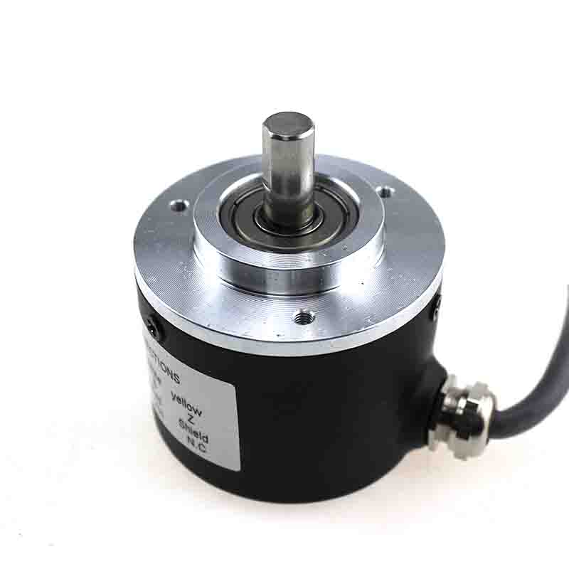 ISC5008 Outer diameter 50mm Solid Shaft Incremental Rotary Encoder, China Incremental Rotary ...