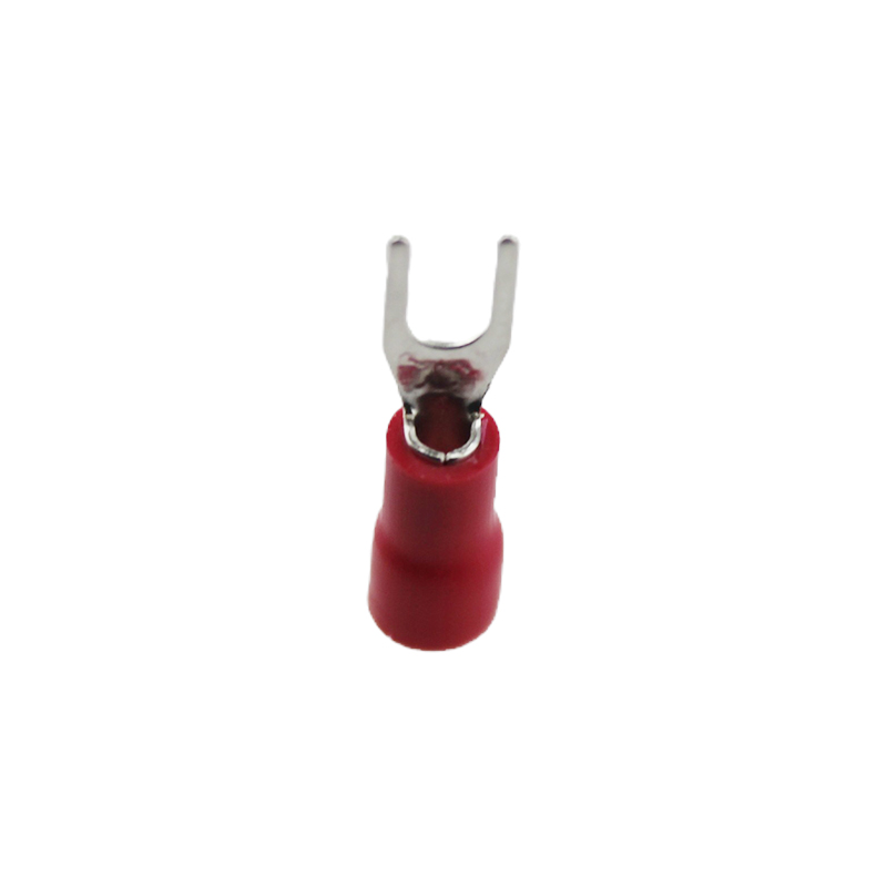 SV1.25-3.2 Insulated brass or copper Fork Terminal Y terminal red Crimp Terminal cold-pressed ...
